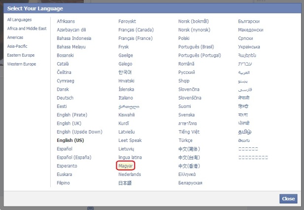A Facebookot magyarul használni – Hogyankell.hu